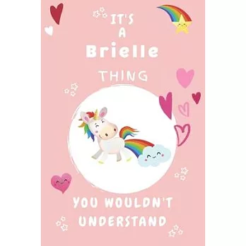 博客來-It’’s A Brielle Thing You Wouldn’’t Understand: Personalized ...