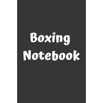 博客來-Boxing Notebook: (100 Pages, College Lined Paper, 6x9)