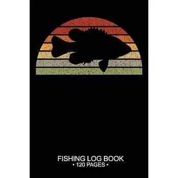 博客來-Fishing Log Book 120 Pages: Cool Freshwater Game Fish Saltwater Fly ...
