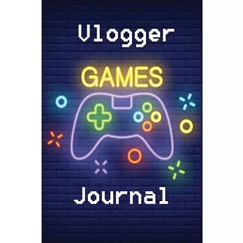 博客來-Games Vlogger Journal