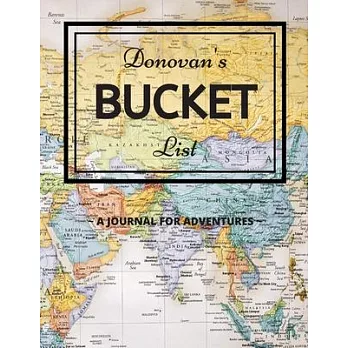 博客來-Donovan’’s Bucket List: A Creative, Personalized Bucket List Gift ...