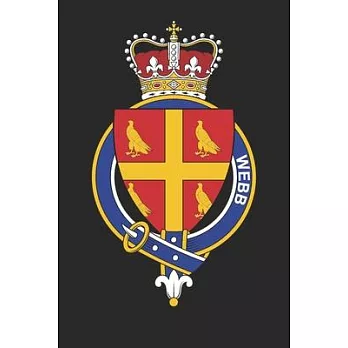 博客來-Webb: Webb Coat of Arms and Family Crest Notebook Journal (6 x 9 ...