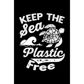 博客來-Keep The Sea Plastic Free Save The Turtles: Lined Journal, Diary ...