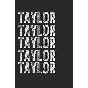 博客來-Name TAYLOR Journal Customized Gift For TAYLOR A beautiful ...