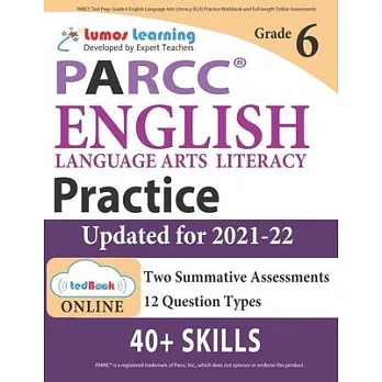 博客來-PARCC Test Prep: Grade 6 English Language Arts Literacy (ELA ...