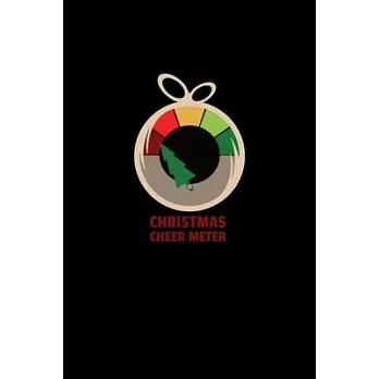 博客來-Funny Christmas Cheer Meter Low Anti Holiday Joke: Blank Lined ...