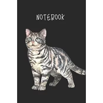 博客來-Cat notebook: : cat watercolor designed, a notebook, journal or ...