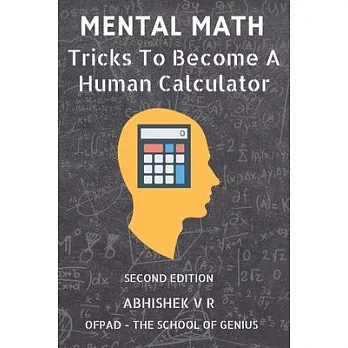 博客來-Mental Math: Tricks To Become A Human Calculator