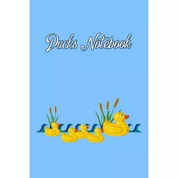 博客來-Ducks Notebook: Cute Duck Journal & Planner To Write In, Perfect ...