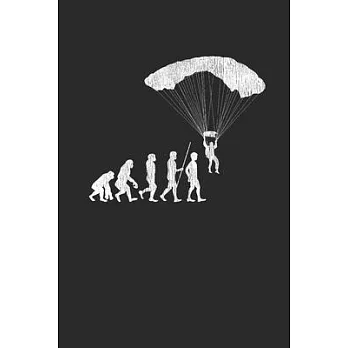 博客來-Paragliding Evolution: Paragliding Notebook, Blank Lined (6＂ x 9 ...