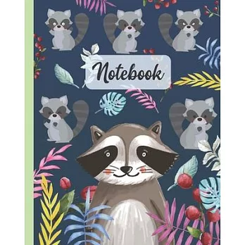 博客來-Notebook: Raccoon - Mammal Animals Diary & Journal, Book Gift Idea ...