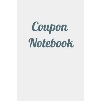 博客來-Coupon Notebook: Easily Record All Your Coupons With This Handy ...
