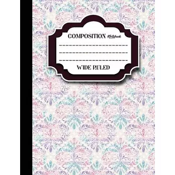 博客來-Composition Notebook: Wide Ruled: Diaries For Little Girls, Journal ...