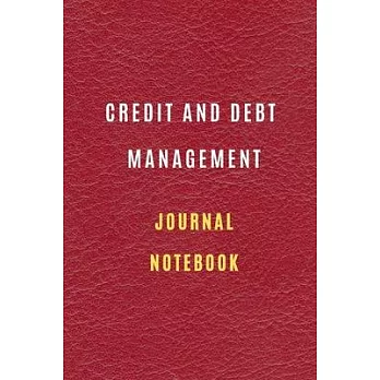 博客來-Credit and debt management Notebook: Credit and debt management ...