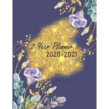 博客來-2 Year Planner 2020-2021: Monthly Plan Ahead Calendar Appointments ...
