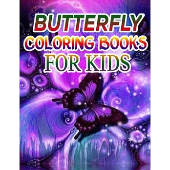 博客來-Butterfly Coloring Books for Kids: Coloring Book For Toddlers ...