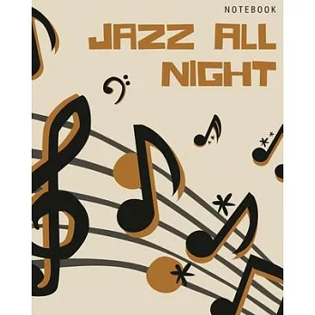 博客來-notebook JAZZ FOR YOU: Notebook Jazz for you - 150 pages - 8 X 10 ...
