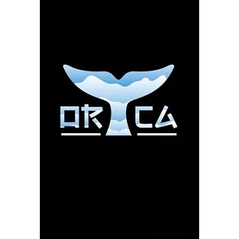 博客來-Orca: 6x9 Orca Killer Whale - grid - squared paper - notebook - notes