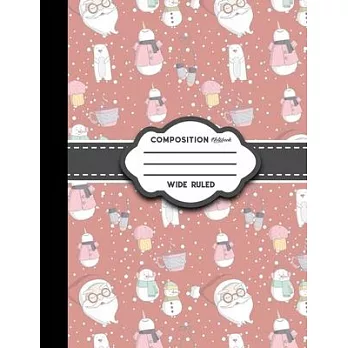 博客來-Composition Notebook: Wide Ruled: Composition Book Journal, Journal ...