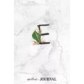 博客來-Dotted Journal: Letter E Monogram - Dotted Grid Journals & Notebook ...