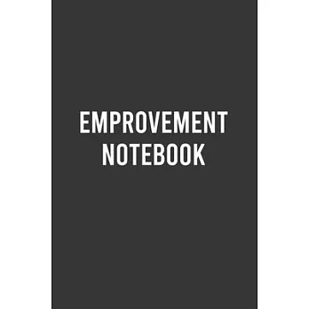 博客來-Emprovement Notebook: Cute Notebook For The Things You Want to ...