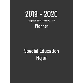 博客來-2019-2020 Planner: Special Education Major - Monthly Weekly ...