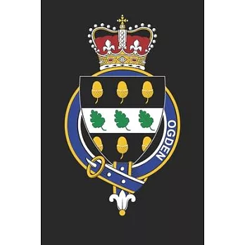 博客來-Ogden: Ogden Coat of Arms and Family Crest Notebook Journal (6 x 9 ...