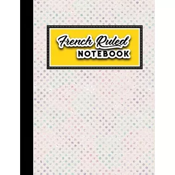 博客來-French Ruled Notebook: Seye Notebooks, Seyes Paper, Hydrangea ...