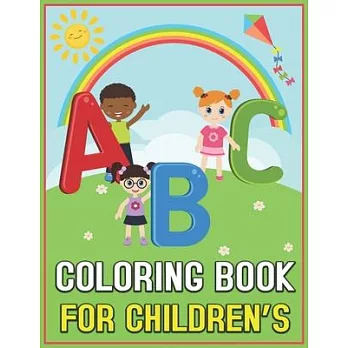 博客來-ABC Coloring Book for Children’’s: My Best Toddler Coloring Book ...