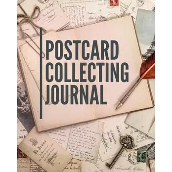 博客來-Postcard Collecting Journal: Postcard Collection Postcard Date ...