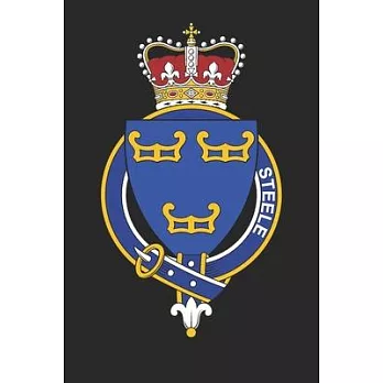 博客來-Steele: Steele Coat of Arms and Family Crest Notebook Journal (6 x ...