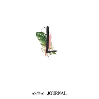 博客來-Dotted Journal: Letter L Monogram - Dotted Grid Journals & Notebook ...