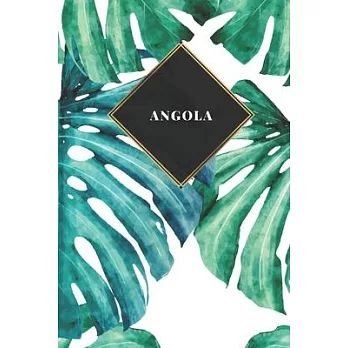 博客來-Angola: Ruled Travel Diary Notebook or Journey Journal - Lined Trip ...