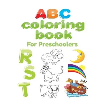 博客來-ABC Coloring Book For Preschoolers: Big Preschool Workbook abc ...