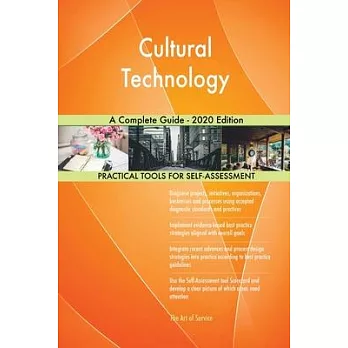 博客來-Cultural Technology A Complete Guide - 2020 Edition