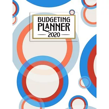 博客來-Budgeting Planner: Modern Abstract Clean Colorful Circle Design ...