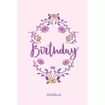 博客來-birthday notebook: Birthday Notebook - Paper Notebook- For ...
