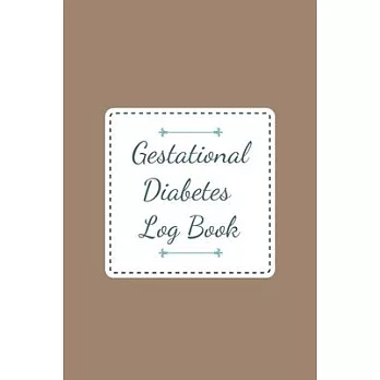 博客來-Gestational Diabetes Log Book: Blood Sugar Monitoring Journal with ...
