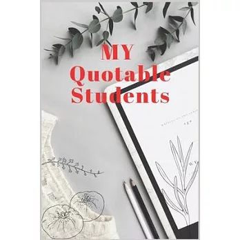 博客來-My Quotable Students: Quotable Journal for Teachers to markdown ...