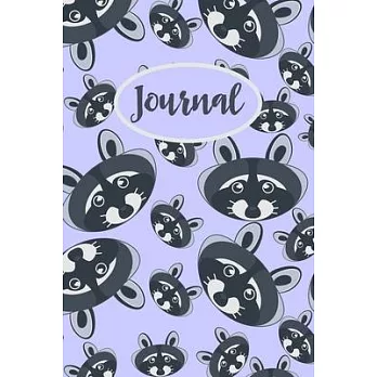 博客來-Raccoon Journal: Lined Notebook & Diary to Write In, Journal With ...