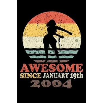 博客來-Awesome since January 19th, 2004 journal: Retro Vintage Floss Dance ...