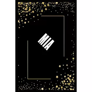 博客來-MIA (6x9 Journal): Lined Writing Notebook with Personalized Name ...