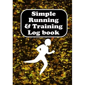 博客來-Simple Running & Training Log Book: Daily Runner Training Log Book ...