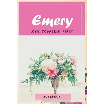 博客來-Emery: Personalized Name Notebook Perfect Idea Gift for Women and ...