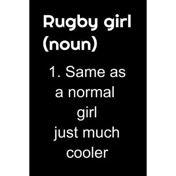 博客來-Rugby girl (noun) 1. like a normal gril just much cooler.: Rugby ...