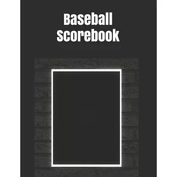 博客來-Baseball Scorebook: The best Record Keeping Book for Baseball Teams ...
