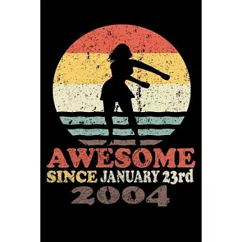 博客來-Awesome since January 23rd, 2004 journal: Retro Vintage Floss Dance ...