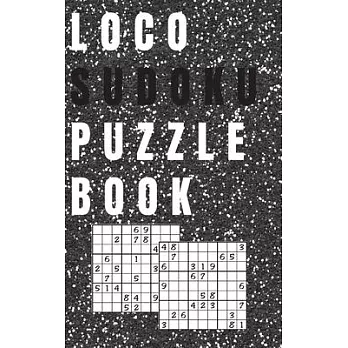 博客來-loco sudoku puzzle book: best sudoku puzzle books for adults