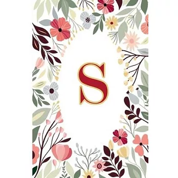 博客來-S: Cute Initial Monogram Letter S To Do List Notebook