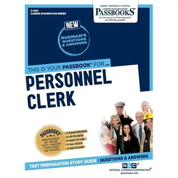 博客來-Personnel Clerk